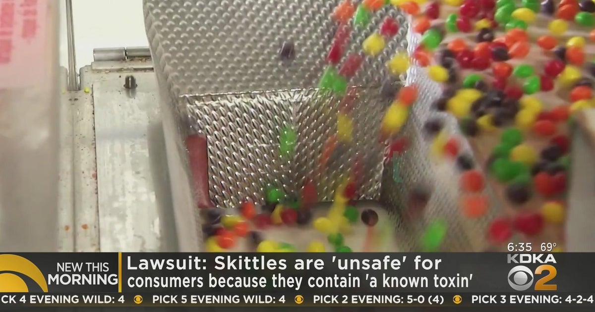 California man files lawsuit against company that makes Skittles - CBS ...