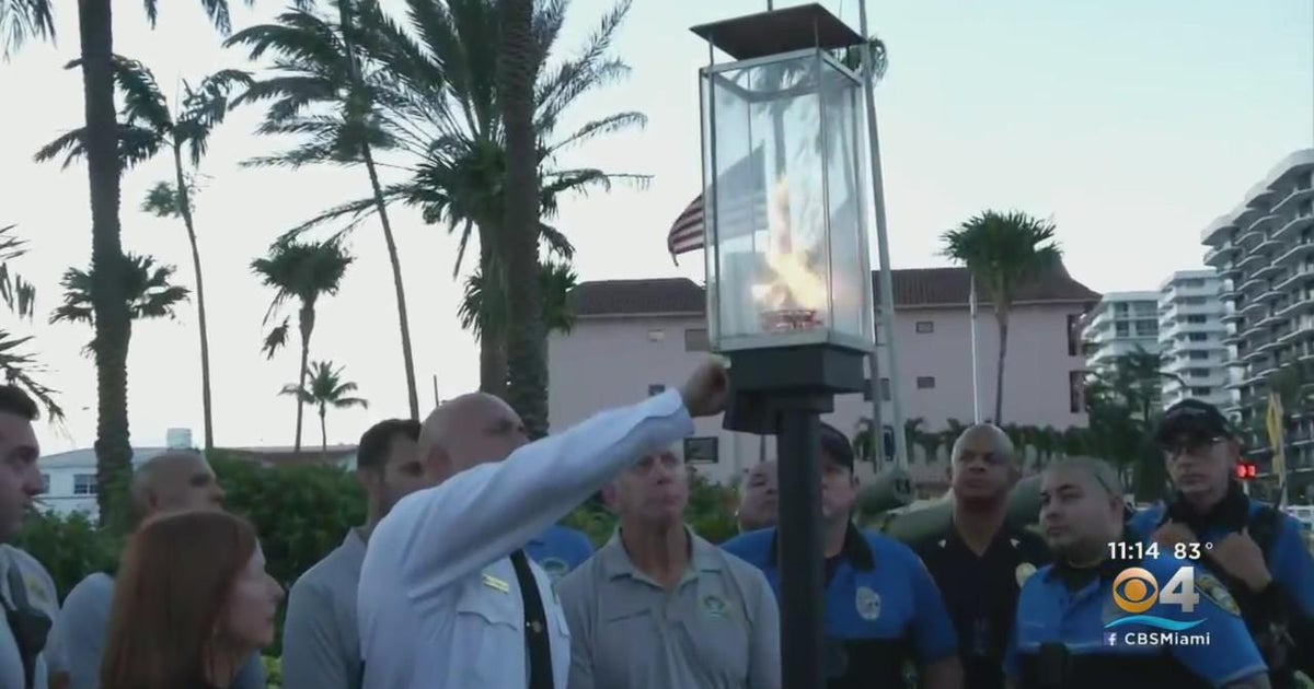 Surfside community honors condo collapse victims - CBS Miami