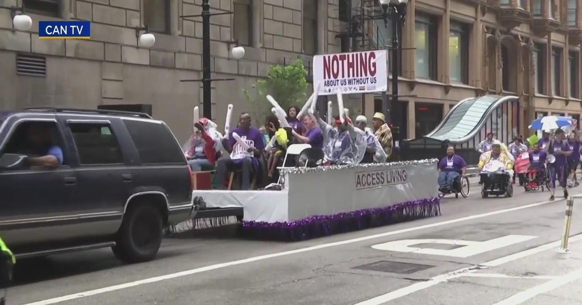 The Disability Pride Parade returns downtown Saturday - CBS Chicago