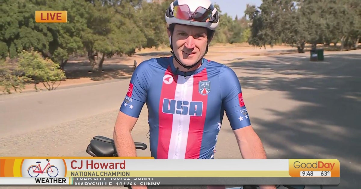 Cyclist CJ Howard - Good Day Sacramento