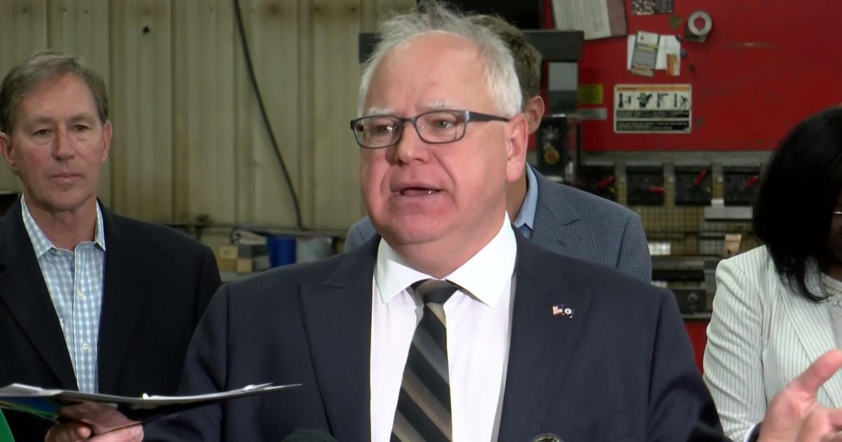 Gov. Walz announces economic expansion plan - CBS Minnesota