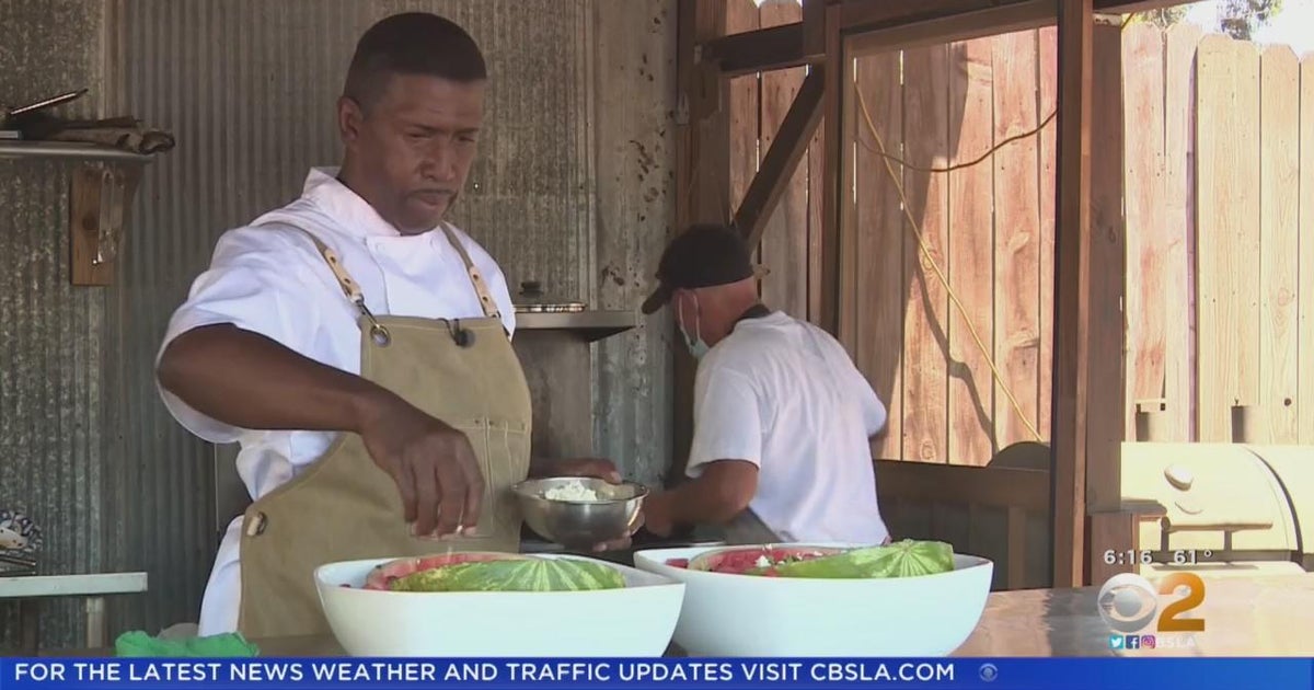STEAM: Chef Ron Dodd is also a master gardener - CBS Los Angeles