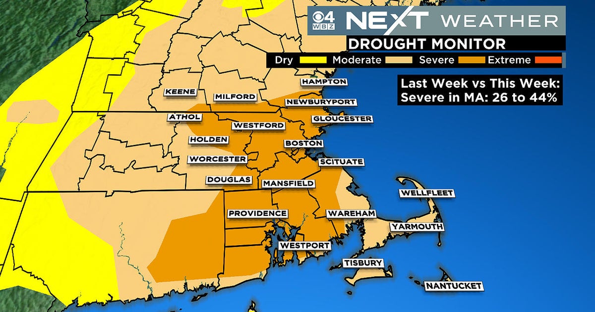 Drought getting worse in Massachusetts as hot and dry weather likely to ...