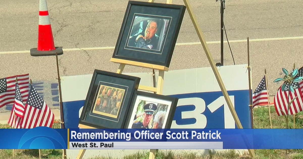 Remembering officer Scott Patrick - CBS Minnesota