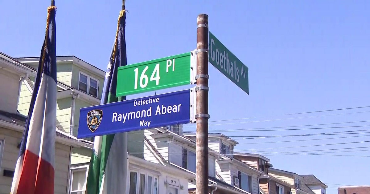 Queens street renamed to honor NYPD Det. Raymond Abear, who died from ...