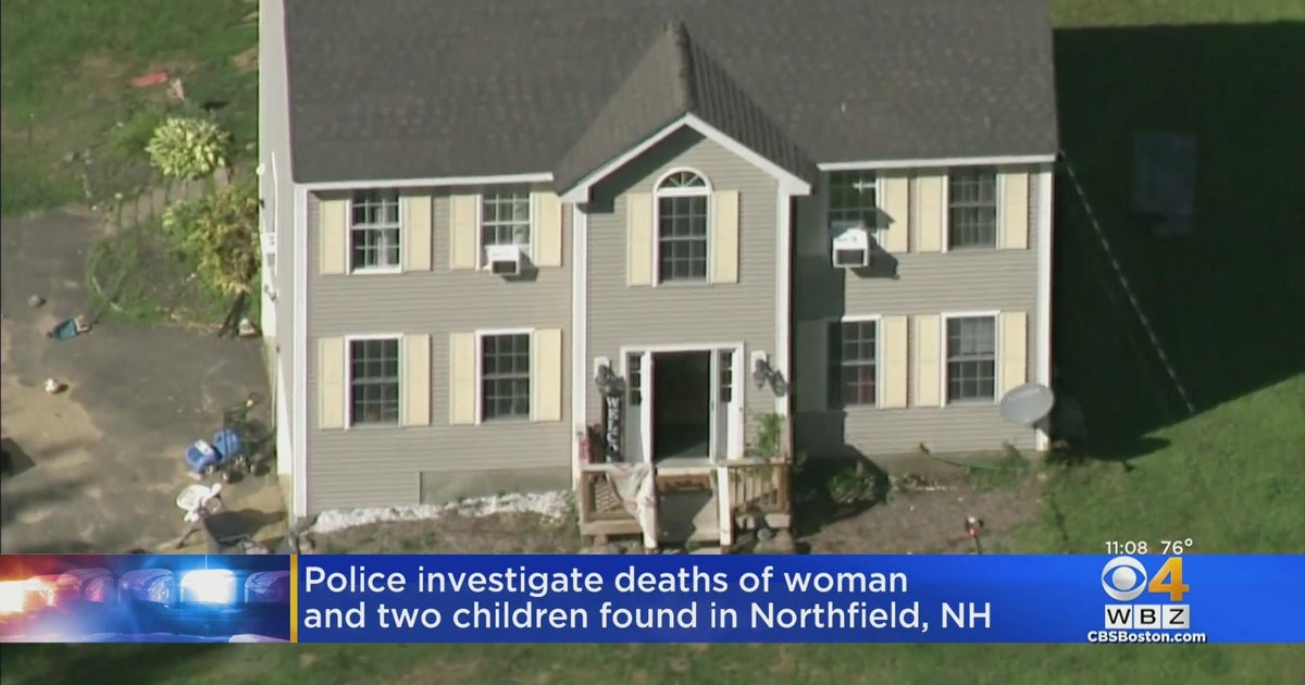 Police investigate deaths of woman, 2 children in Northfield, NH - CBS ...
