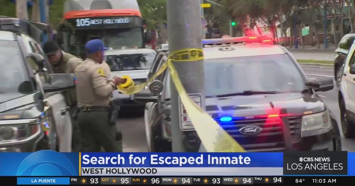 Manhunt continues for inmate who escaped from LASD custody - CBS Los ... Manhunt continues for inmate who escaped from LASD custody - CBS Los ...