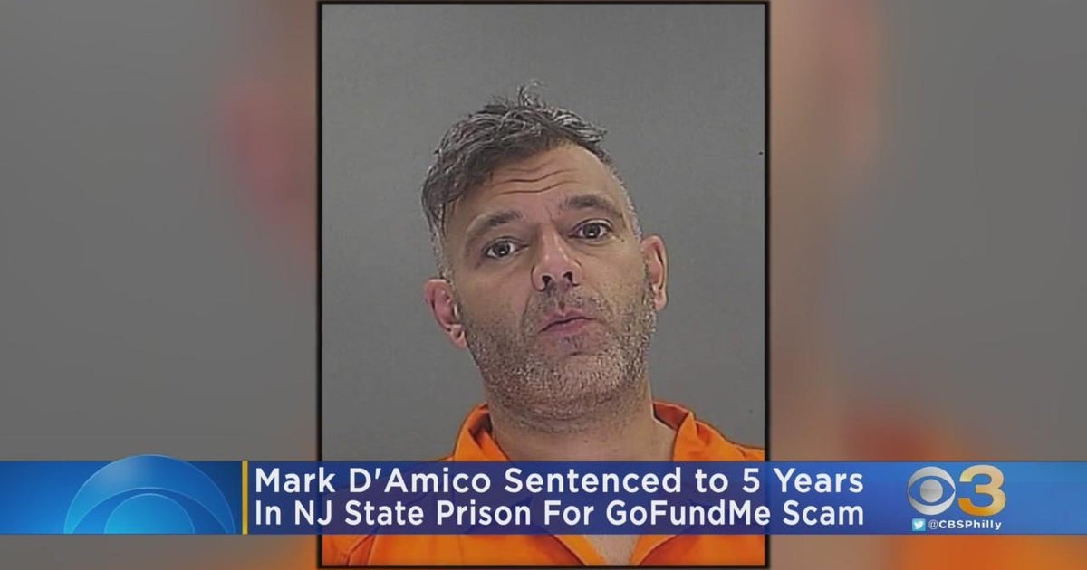 Mark D'Amico Sentenced To 5 Years In NJ State Prison For GoFundMe Scam ...