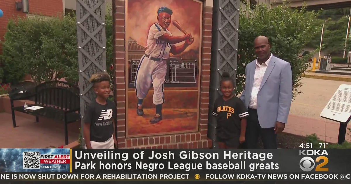 New park honors Josh Gibson and other Negro League greats - CBS Pittsburgh