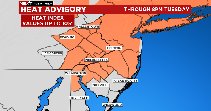 Philadelphia Weather: Week starts with muggy conditions before cold ...