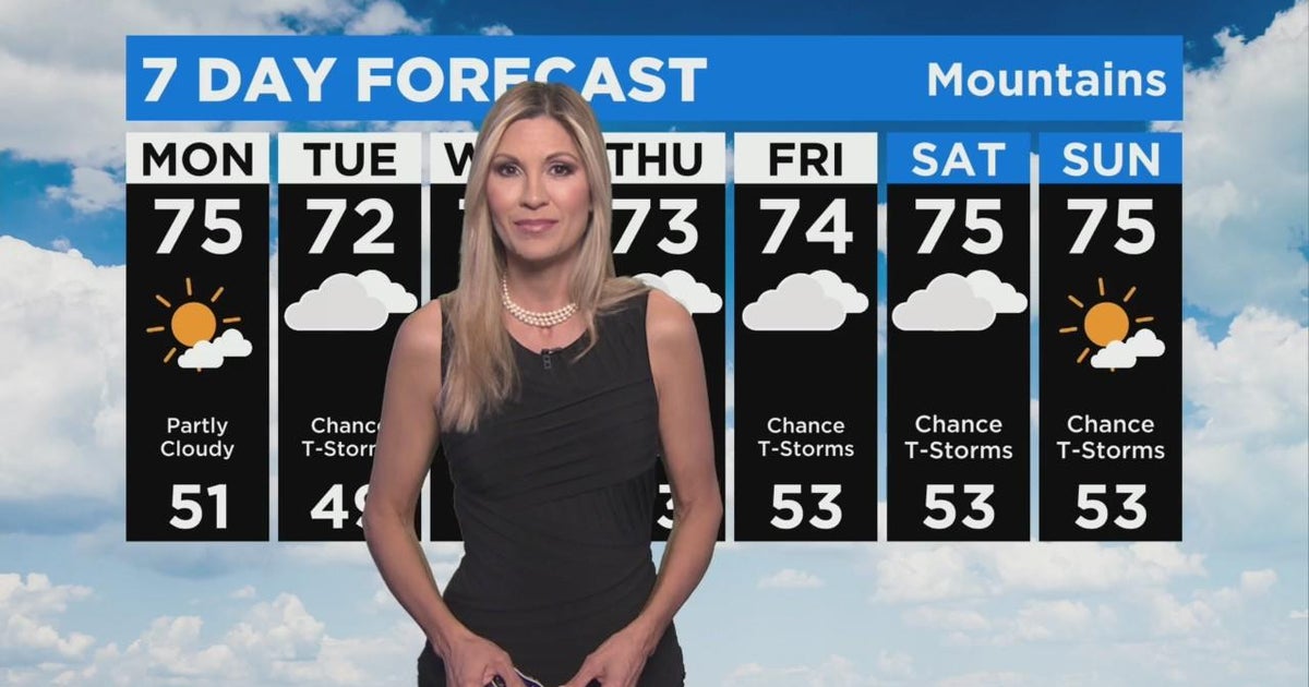 Olga Ospina's weather for Sunday evening Aug. 7th - CBS Los Angeles
