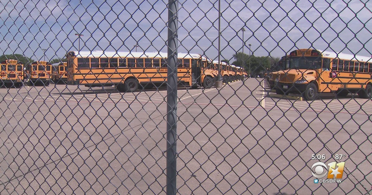 Garland ISD still in need of school bus drivers - CBS Texas