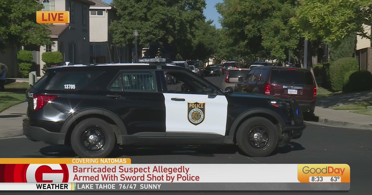 Barricaded Suspect Allegedly Armed With Sword Shot By Police Good Day
