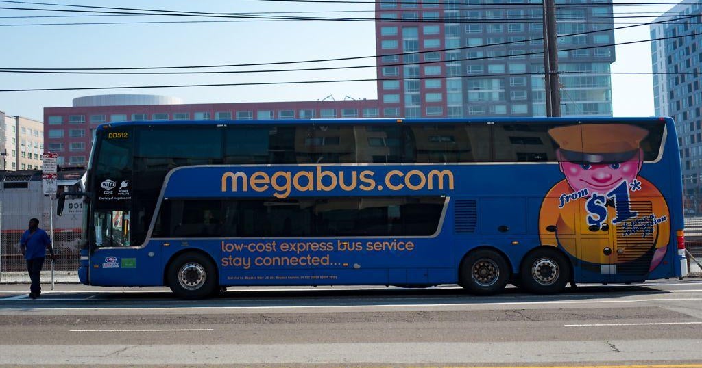 Police investigating New Jersey Megabus crash that left two dead - CBS News