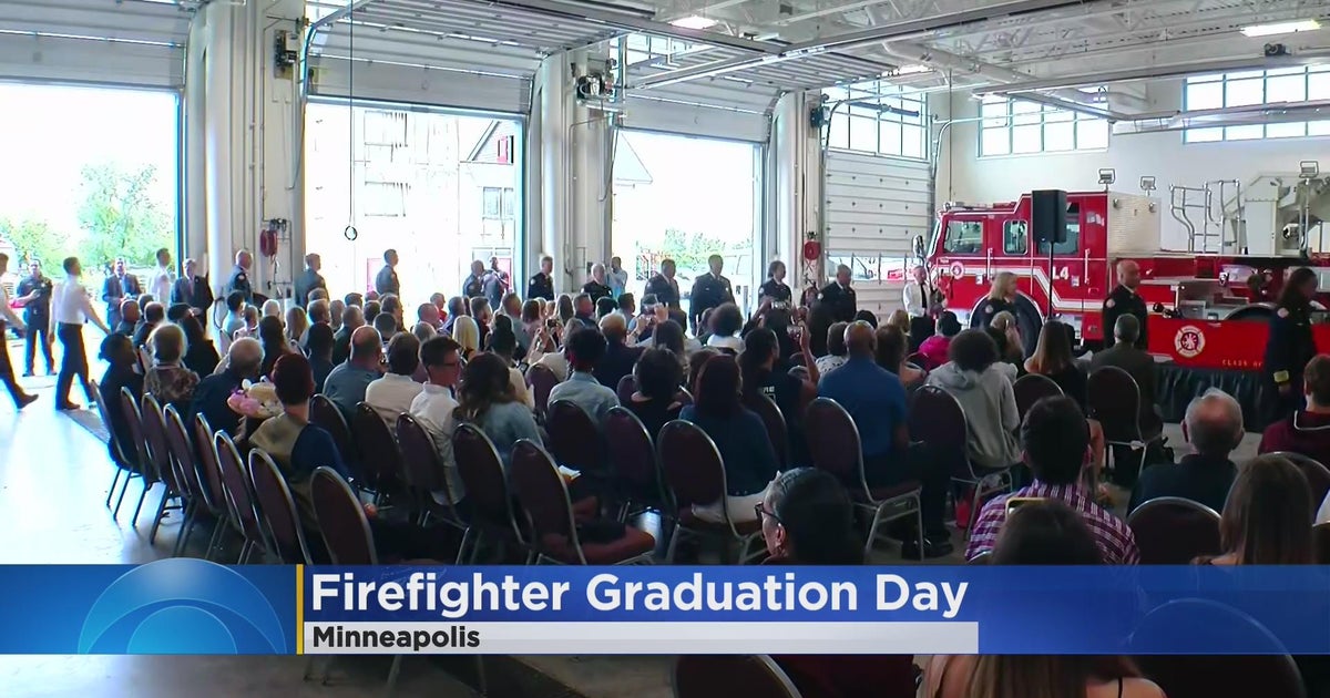 Firefighter graduation day in Minneapolis - CBS Minnesota