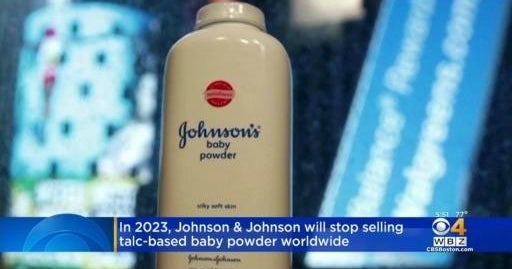 Johnson & Johnson will stop selling talc-base powder - CBS Boston