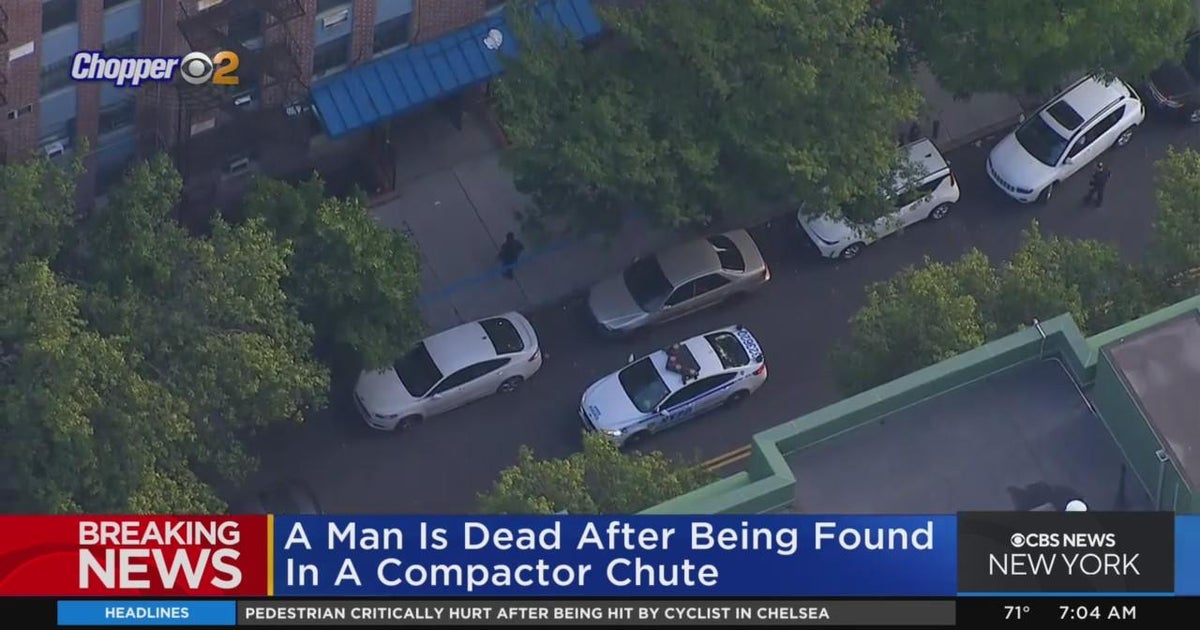 Man found dead in Brooklyn trash compactor - CBS New York