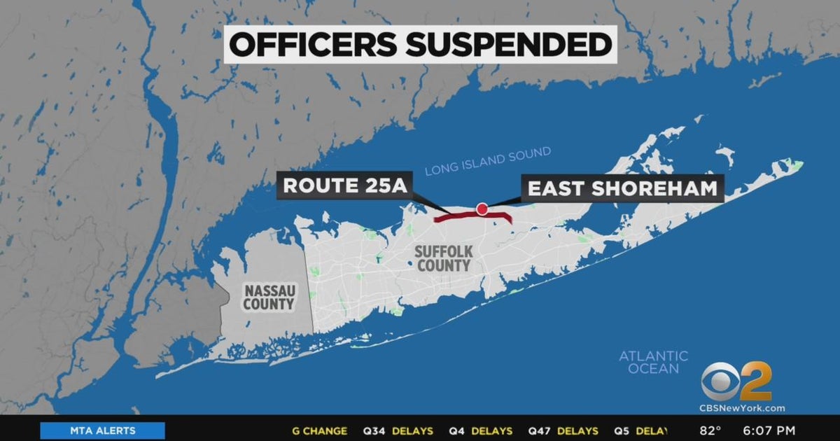 Suffolk County Officers Accused Of Firing Rifles Into Woods Cbs New York