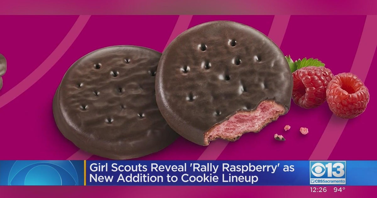 Girl Scouts reveal new flavor "Rally Raspberry" - CBS Sacramento