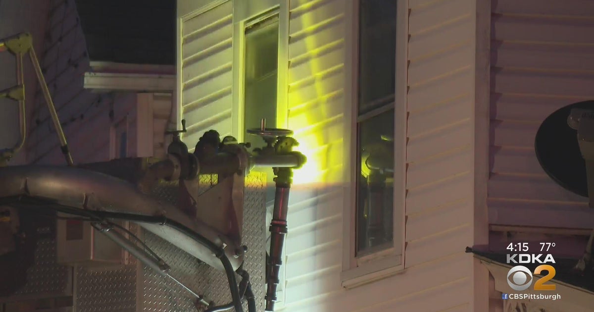 Teen hospitalized after house fire in Kittanning - CBS Pittsburgh
