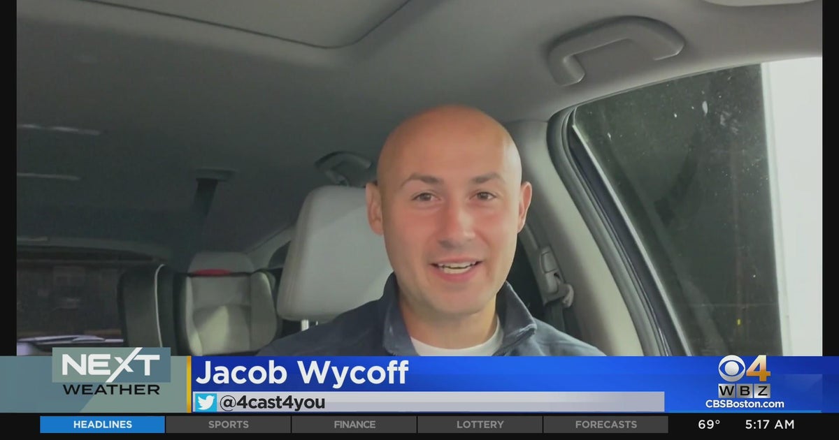 WBZ meteorologist Jacob Wycoff, late for work due to traffic jam ...