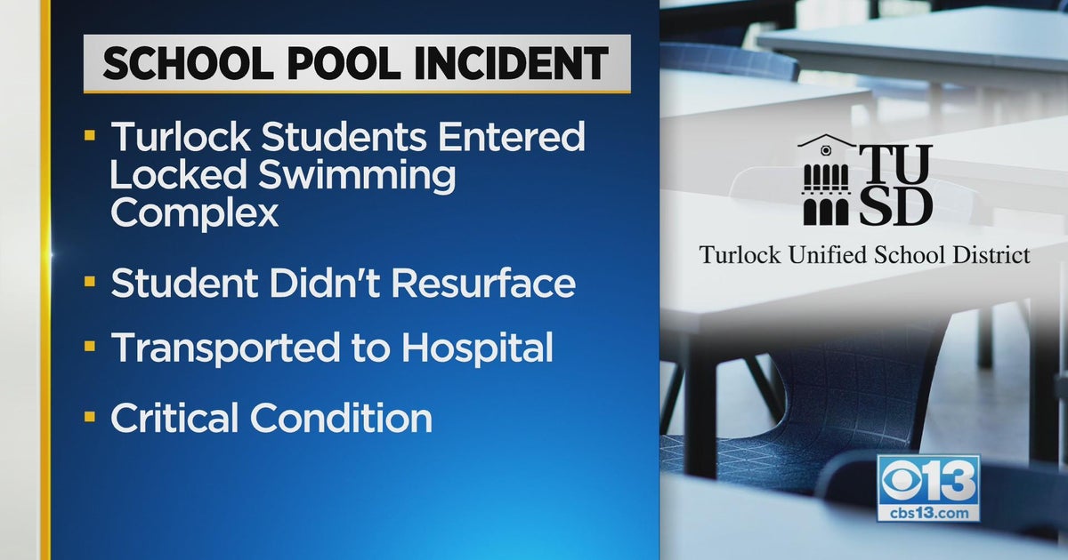 Turlock High School student in critical condition after swimming pool ...
