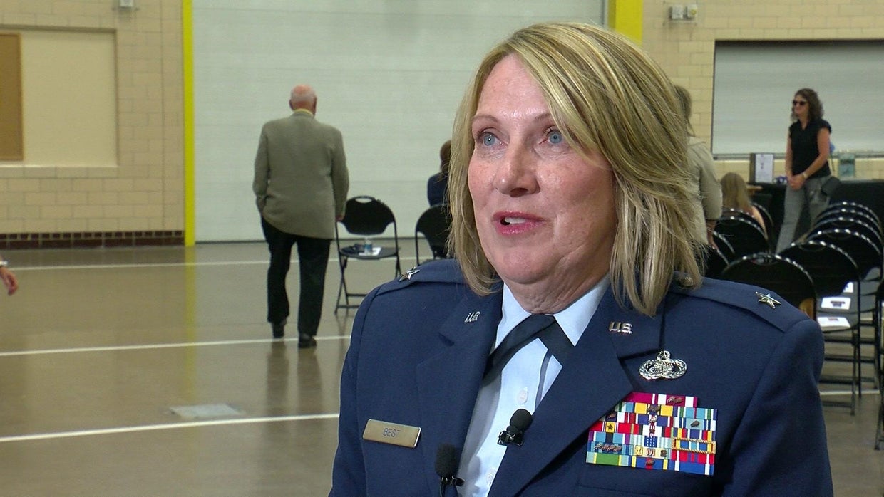 Brigadier General Sandra Best, first woman to be general in Minnesota ...