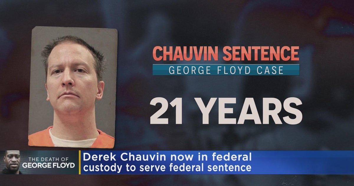 Derek Chauvin transferred from state prison to federal facility - CBS ...