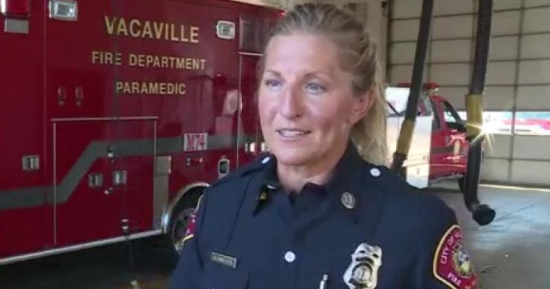 Vacaville Fire Department names Mindy Simpson as its first female fire ...