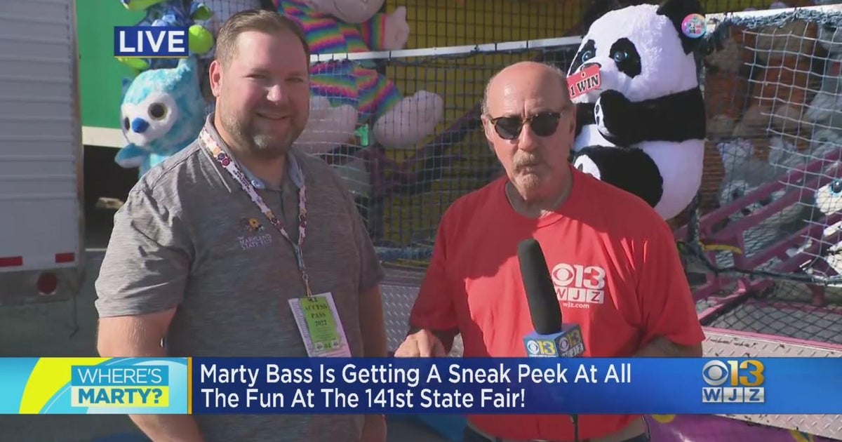 Where's Marty? Getting a sneak peek at the Maryland State Fair on ... Where's Marty? Getting a sneak peek at the Maryland State Fair on ...