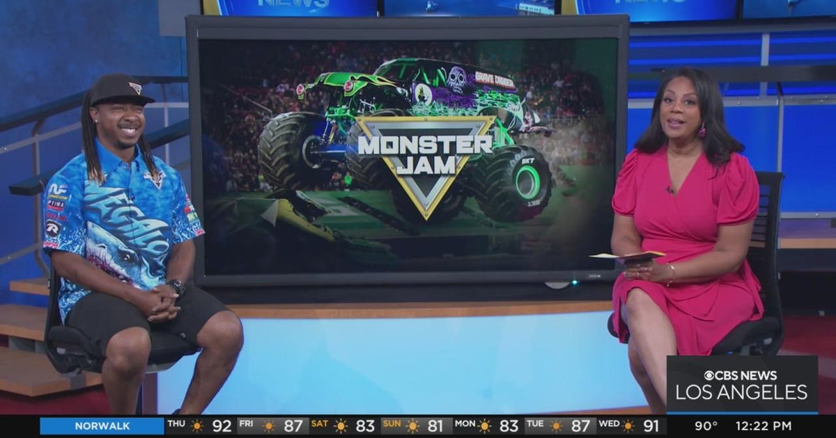 Monster Jam rolls into Crypto.com Arena this weekend - CBS Los Angeles