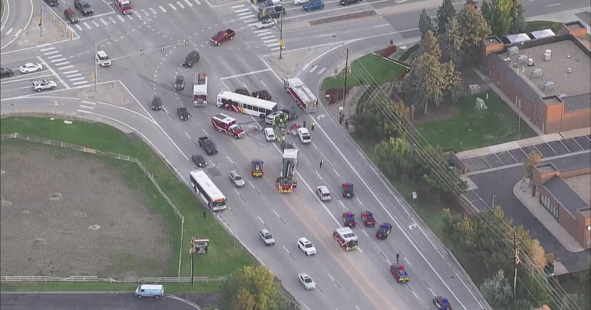 Crash involving RTD bus, several cars on South Parker Road injures ...
