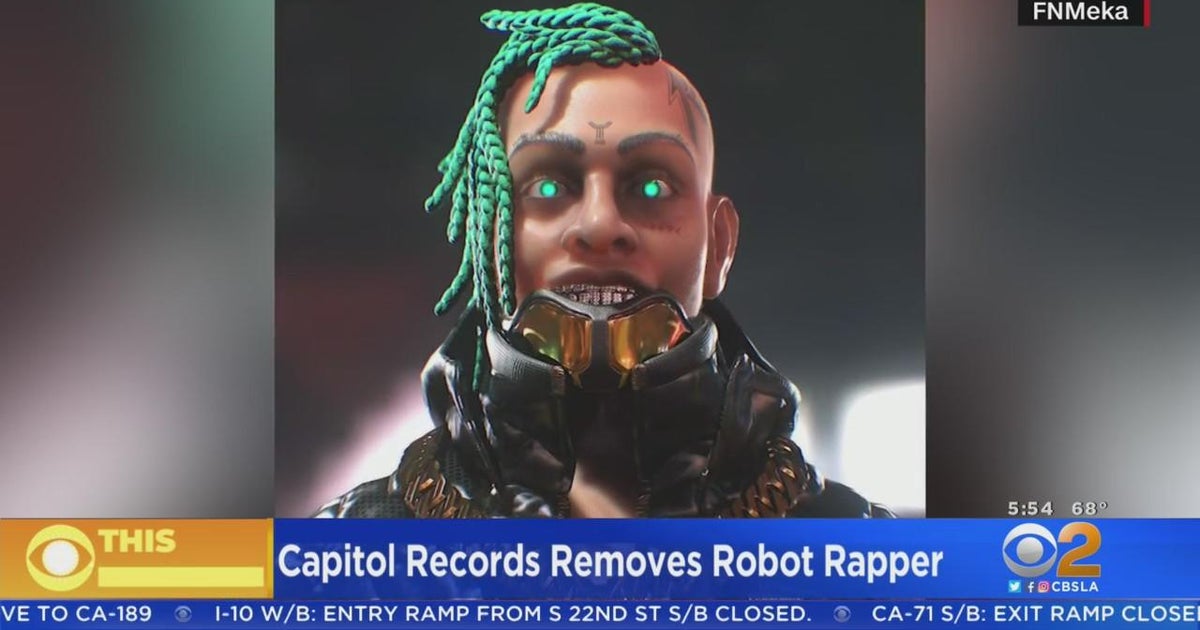 Robot rapper done at Capitol Records - CBS Los Angeles