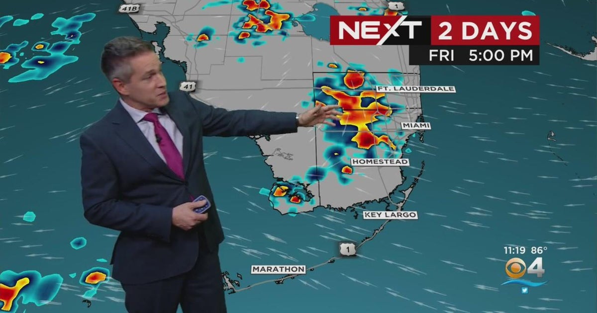 Miami Weather 8-25-22 11PM - CBS Miami