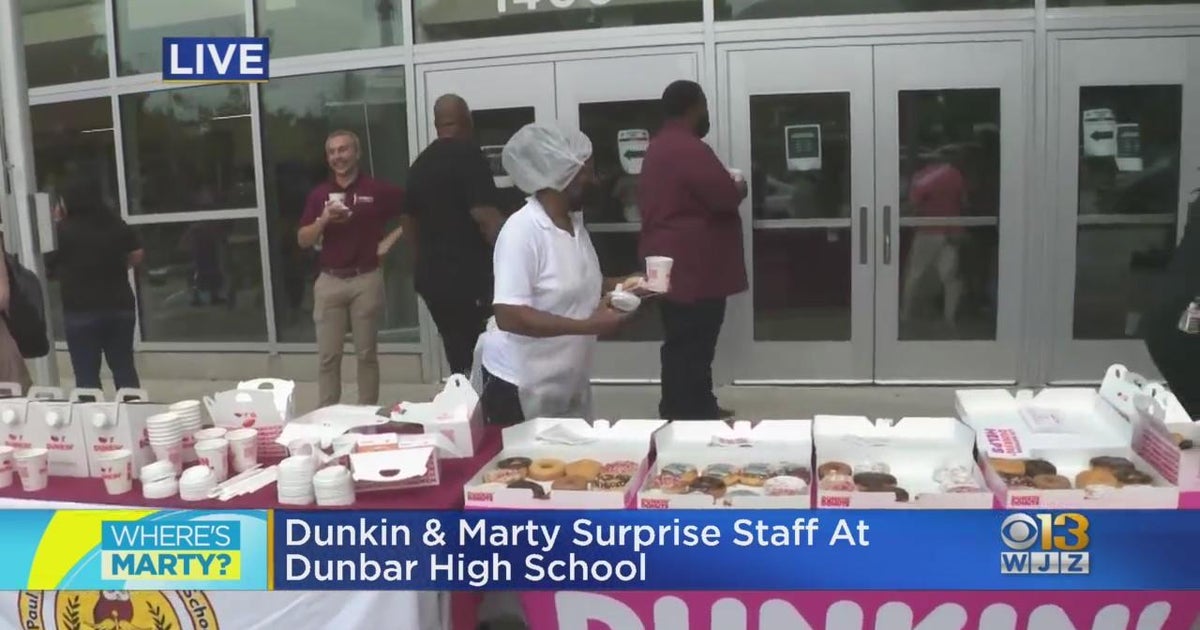 Where's Marty? Getting teachers "Running on Dunkin'" at Dunbar High ...