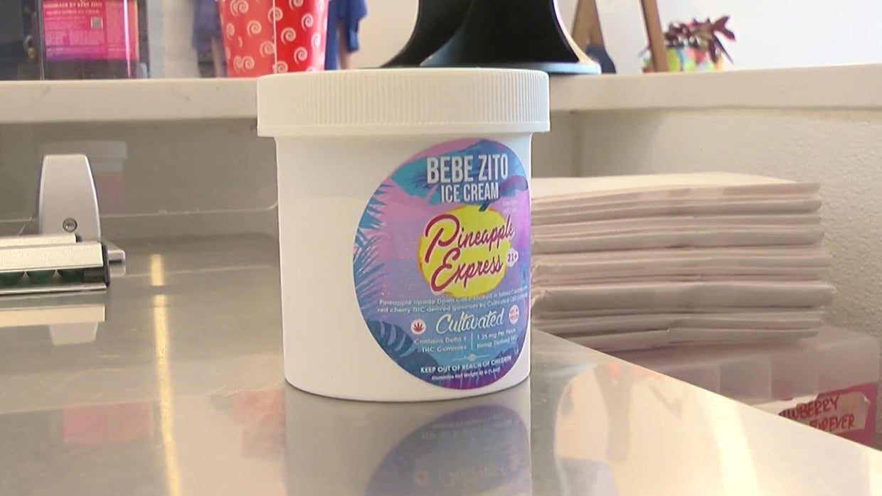 Uptown's Bebe Zito debuts "Pineapple Express" THC ice cream - CBS Minnesota