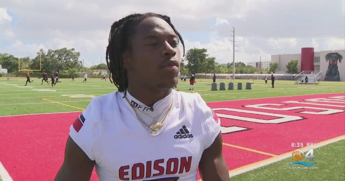 CBS4 Nat Moore Trophy nominee Nathaniel Joseph on his "Tyreek Hill ...