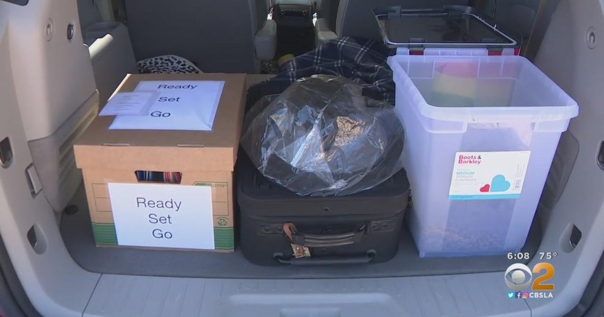 How to prepare for event of fire evacuation - CBS Los Angeles