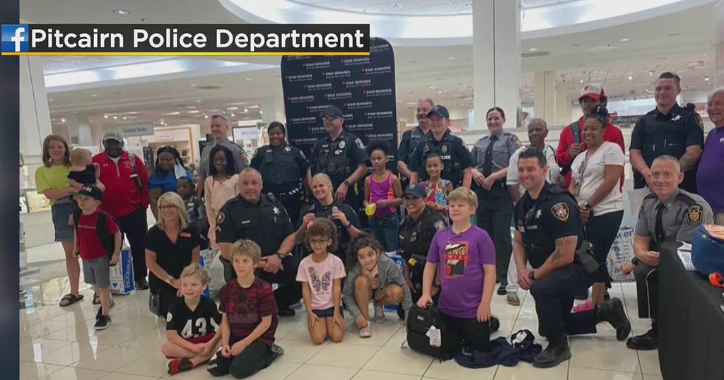 Pitcairn Police officers participate in 'Shop With a Cop' event at ...
