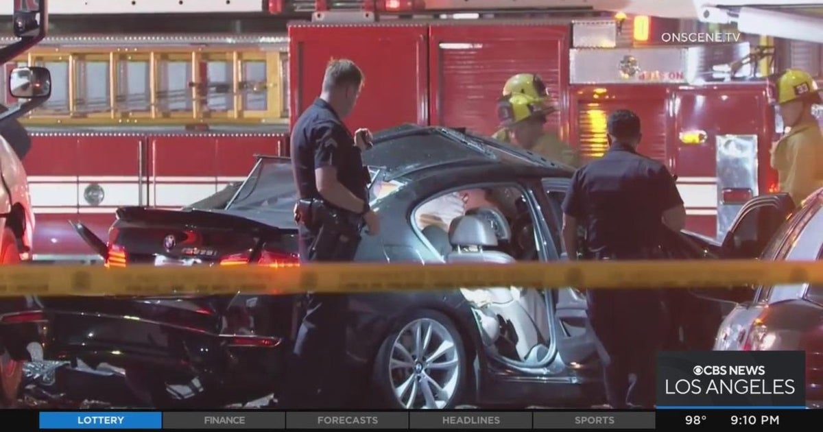 LAPD admits crash that killed 2 innocent victims occurred during police pursuit - CBS Los Angeles