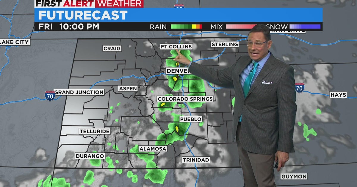 A few late Friday storms before hot and dry Labor Day Weekend - CBS ...