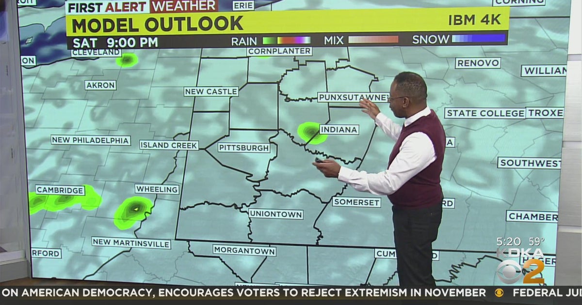 KDKA-TV Morning Forecast (9/2) - CBS Pittsburgh