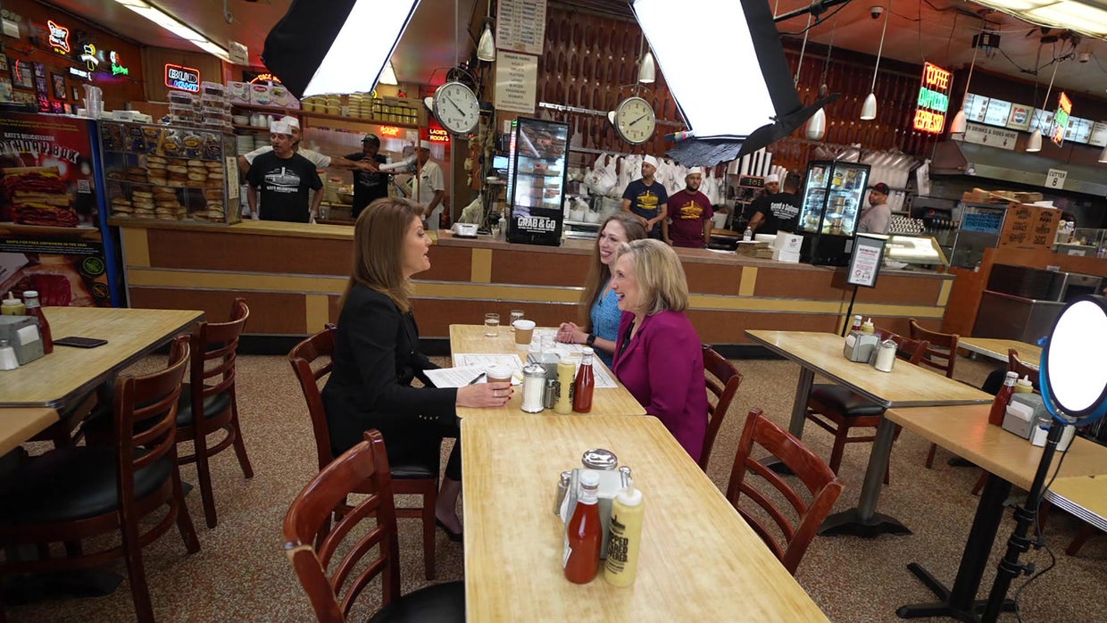 Hillary Clinton and Chelsea Clinton on their TV series celebrating ...