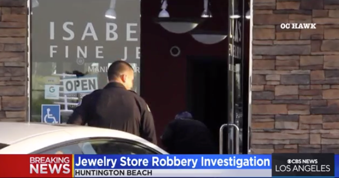 Investigation underway after armed suspects attempt to rob jewelry ...