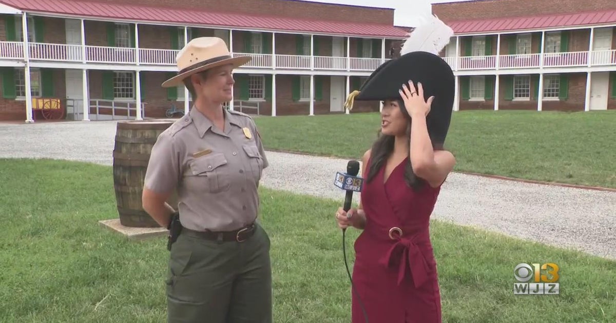 Where's Amy? At Fort McHenry, learning about Defenders' Day - CBS Baltimore