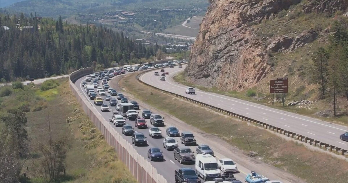 Colorado's highways, interstates clogged after Labor Day weekend - CBS ...