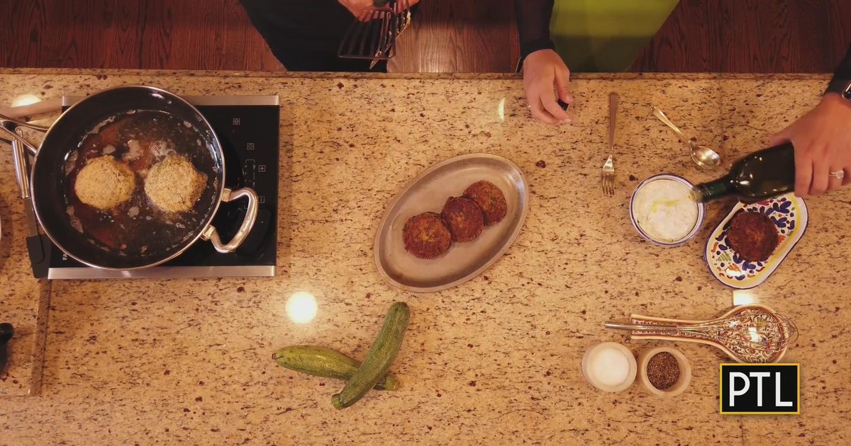Cooking With Rania Zucchini Cakes Cbs Pittsburgh