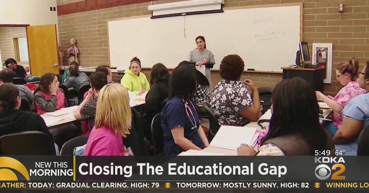 Closing the educational gap (Pt. 2) - CBS Pittsburgh Closing the educational gap (Pt. 2) - CBS Pittsburgh