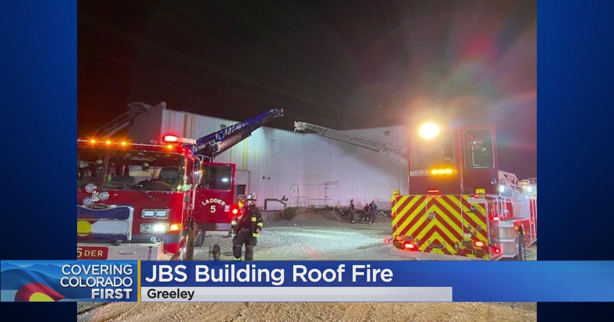 Firefighters responded to a roof fire at a JBS building in Greeley ...