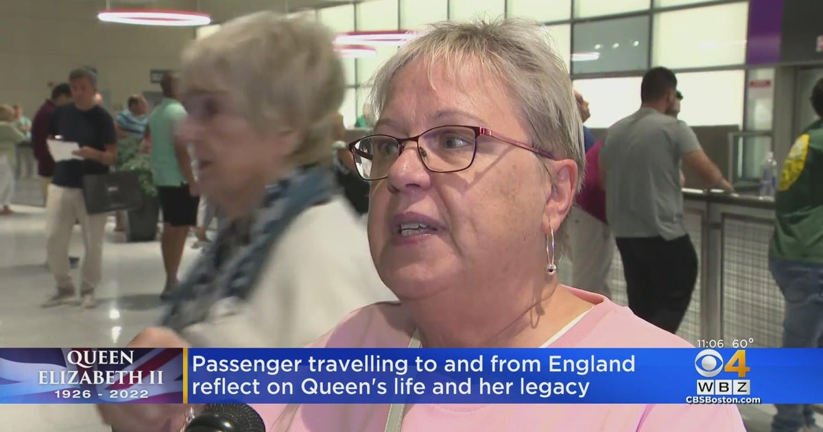 British travelers reflect on Queen Elizabeth's life and legacy - CBS Boston